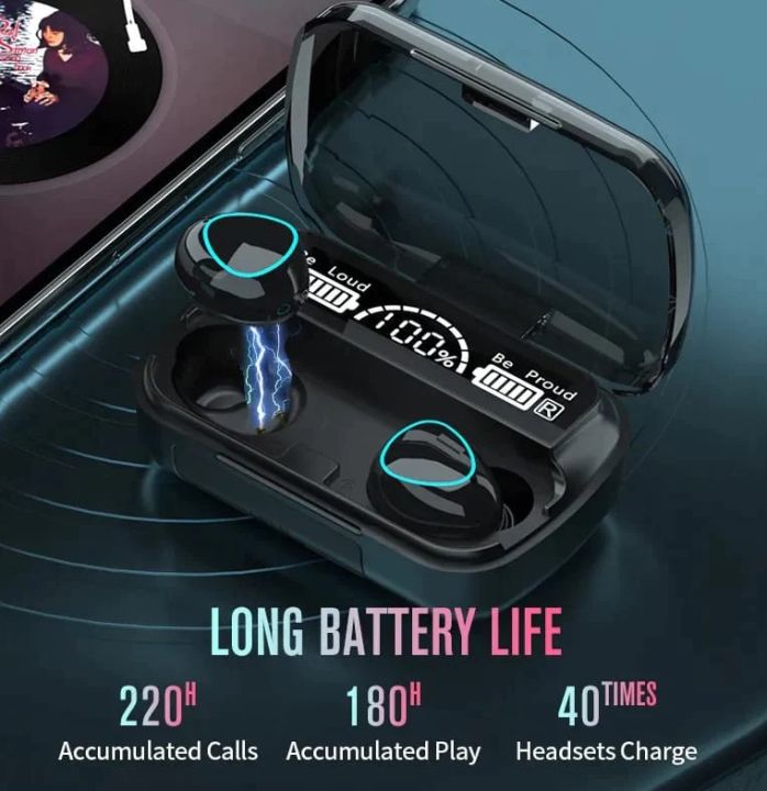 DAMIX M10 TWS Earphones 2023 with V5.3 Gaming Mode (Water Proof ...