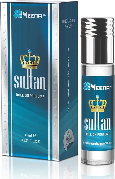 Sultan attar by meena long lasting good fragrance 8 ml | Daraz.com.bd