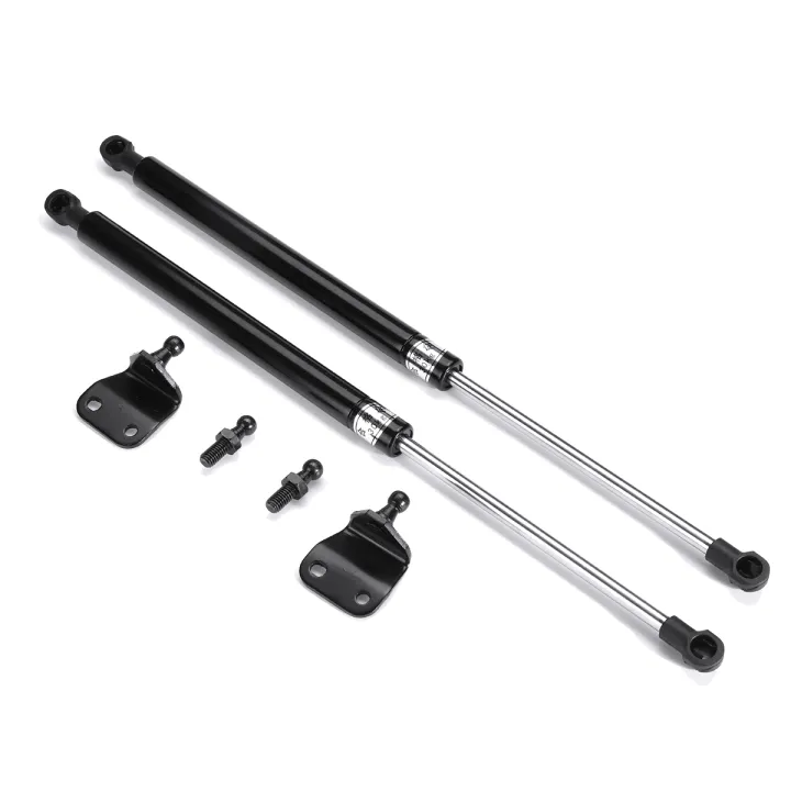 2X Universal 400mm 300N Car Front Hood Cover Rear Trunk Boot Shock Lift ...