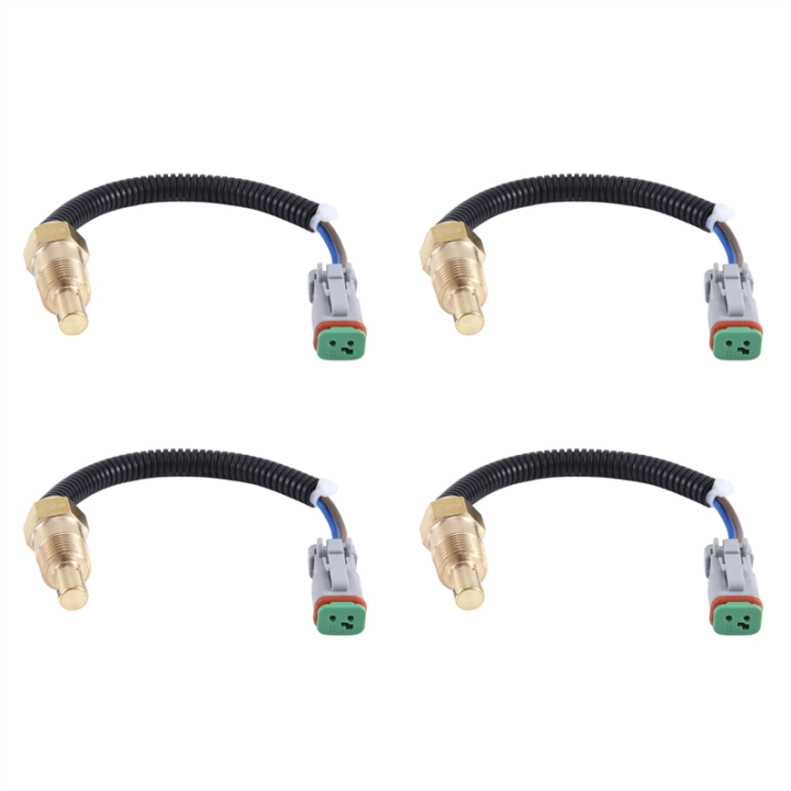 4X 41-6538 416538 Engine Temperature Sensor W/ Auxiliary Hole for ...