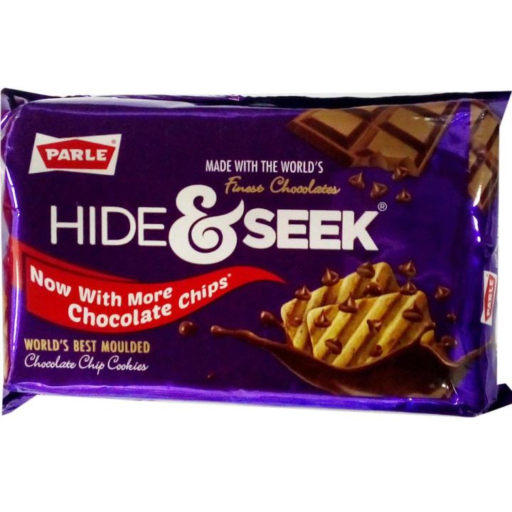 Parle Hide and Seek - Chocolate Chip Cookies 180g | Daraz.com.bd