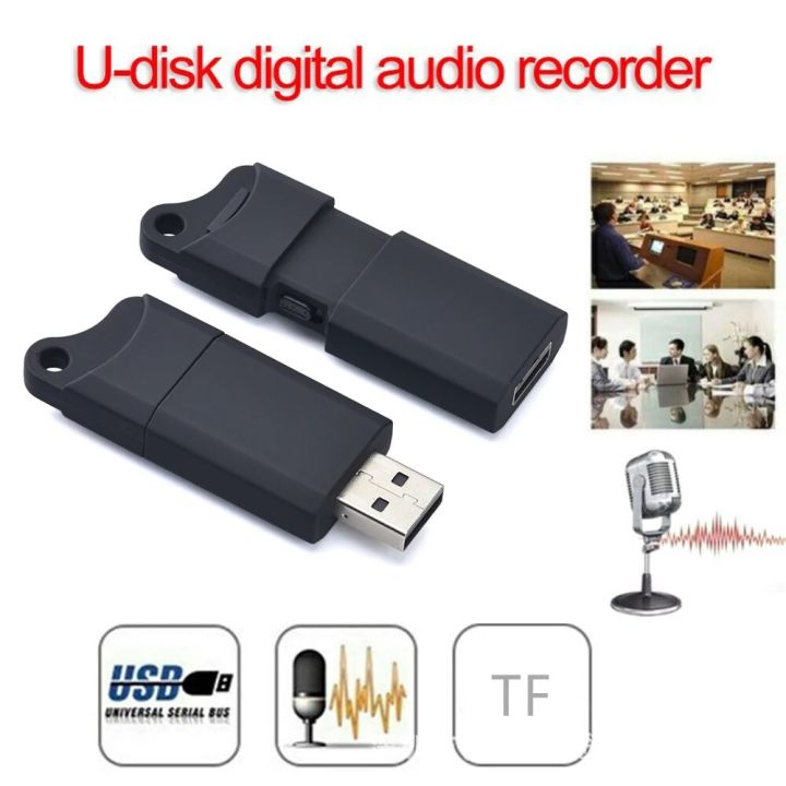 Mini Dictaphone Noise Reduction Smart Audio Recorder USB Voice ...
