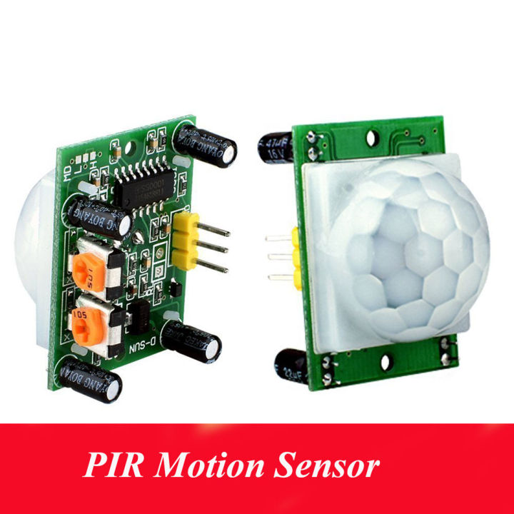 Pir Motion Sensor Hc Sr501 Motion Sensor Detector Module Adjust Daraz