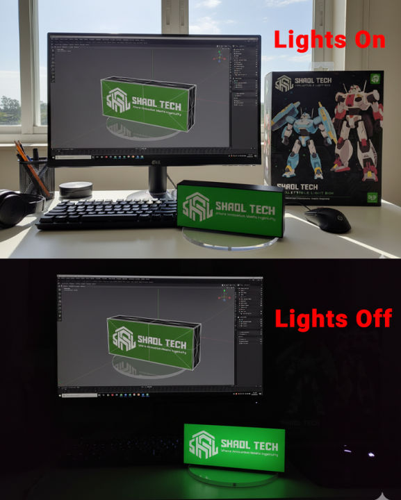 Custom LED Lightbox Lamp – Logo, Scenery & Decorative Designs | Daraz ...