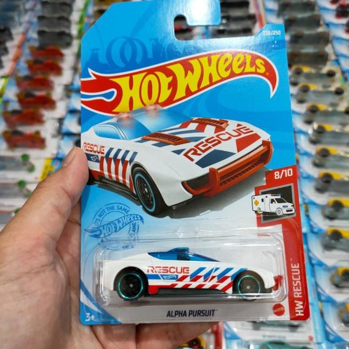 Alpha rescue White HotWheels Car | Daraz.com.bd