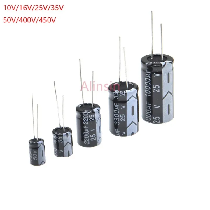 aluminum electrolytic capacitor 4V 10V 16V 25V 35V 470UF 100UF 220UF ...