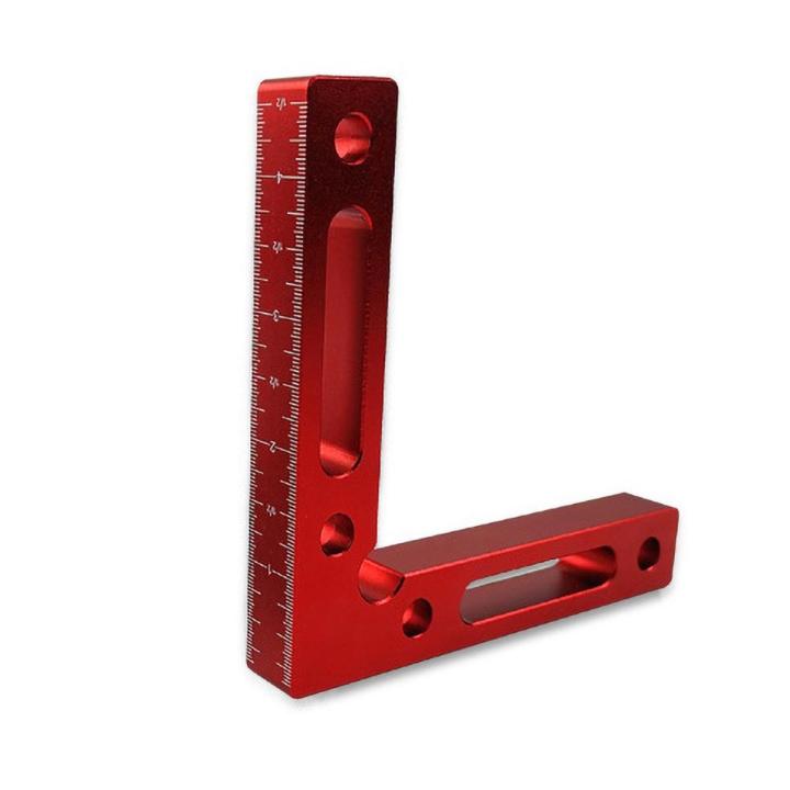 90-degree Clamp Square Ruler Right Angle Protrtor Jig Woodworking ...