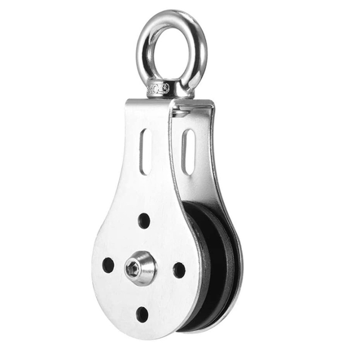 Pulley Block Stainless Steel Silent Groove Pulley Suitable for Home Gym ...