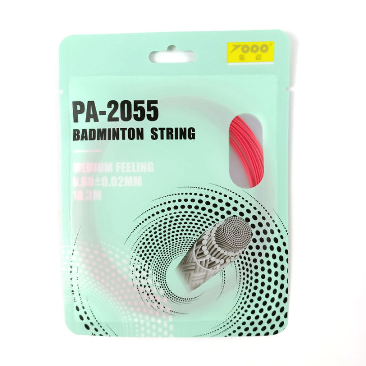 【Hot deal】 Badminton Strings PA-2055 Badminton Strings High Elasticity ...