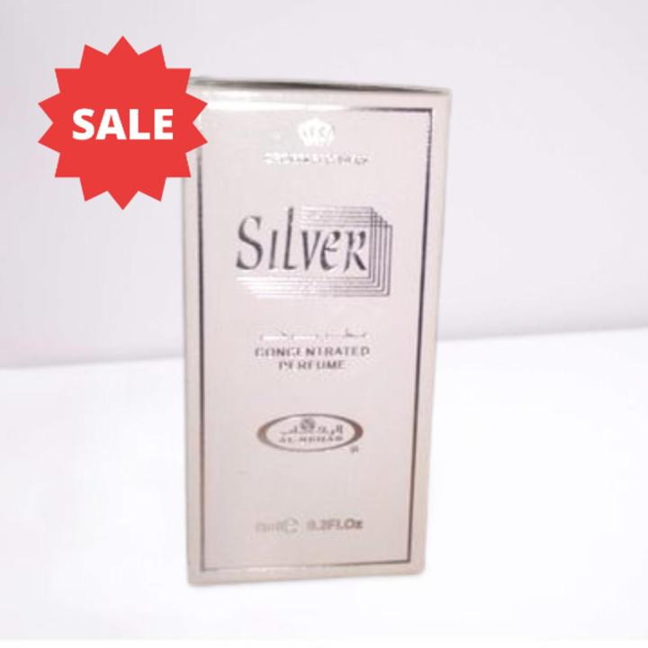 Silver concentrated perfume 6ml | Daraz.com.bd