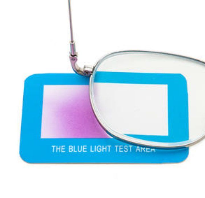 Anti Blue Ray Testing kit