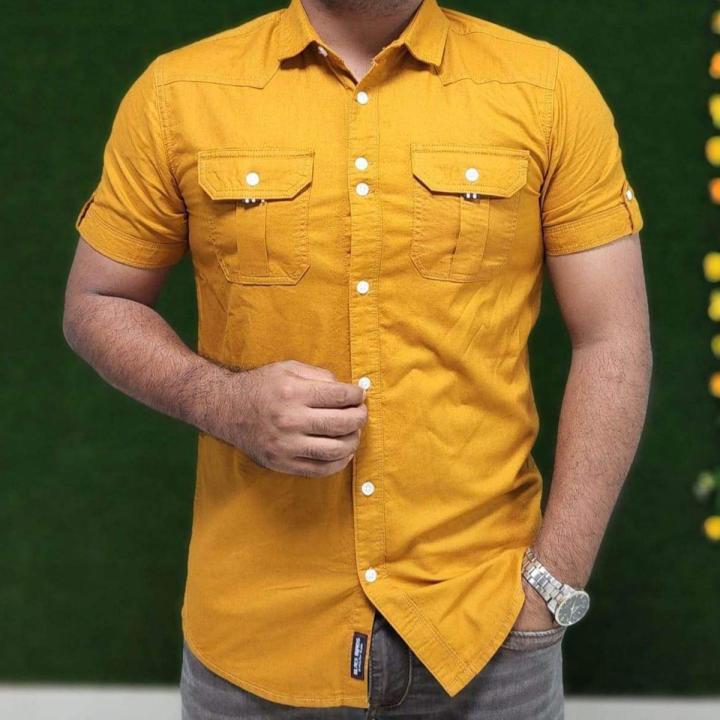 stylish half shirt for men | Daraz.com.bd