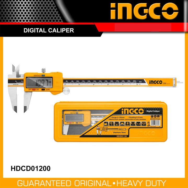 INGCO DIGITAL CALIPER 8"-HDCD28200 | Daraz.com.bd