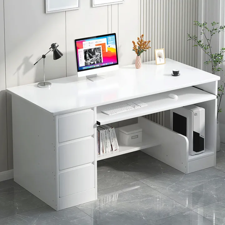 Multi Function Office Boss Table, Workstation Computer Table with 4 ...