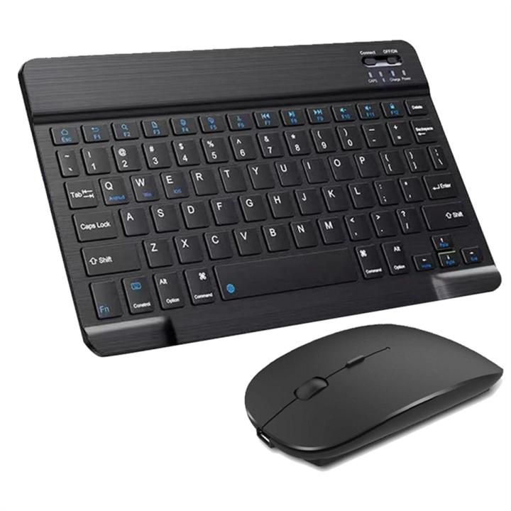 Mini Wireless Bluetooth Keyboard Mouse Combo English Bd