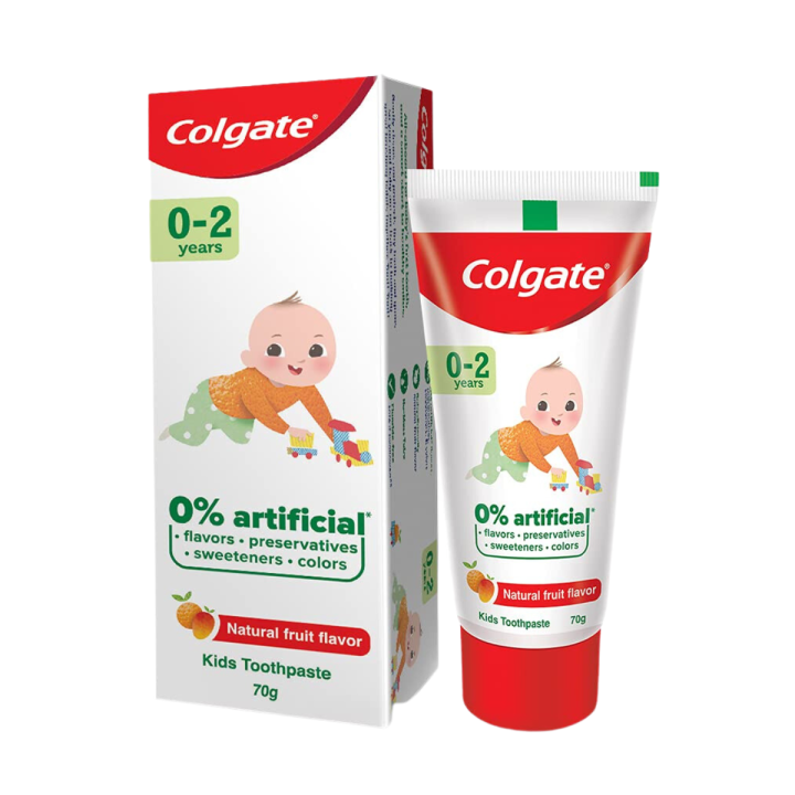Colgate Kids 0-2 yrs Premium Toothpaste 70gm | Daraz.com.bd
