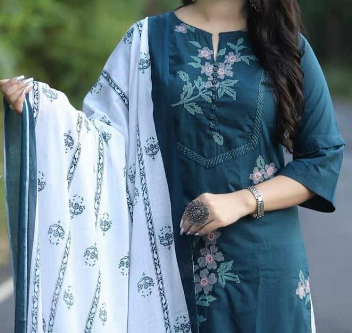 Unstitched Exclusive, Fashionable, High Quality Three Piece For Women ...