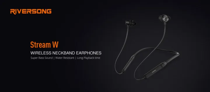 Riversong Stream W Wireless In Ear Neckband | Daraz.com.bd