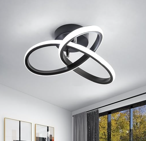Asile LED Ceiling 25 W Light With White/ Black Side color Ceiling Light ...
