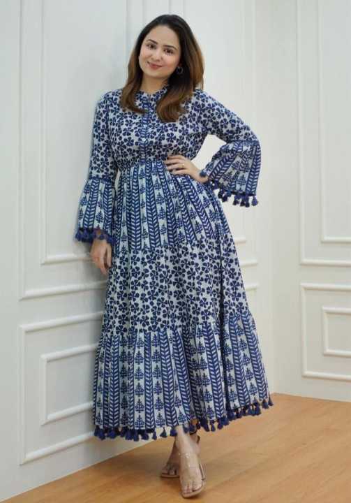 New Exclusive Designed Digital pint work 1piece long kurti For Stylish ...