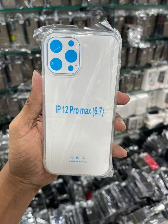 Luxury Transperent Backcover For iPhone 12 Pro Max | Daraz.com.bd