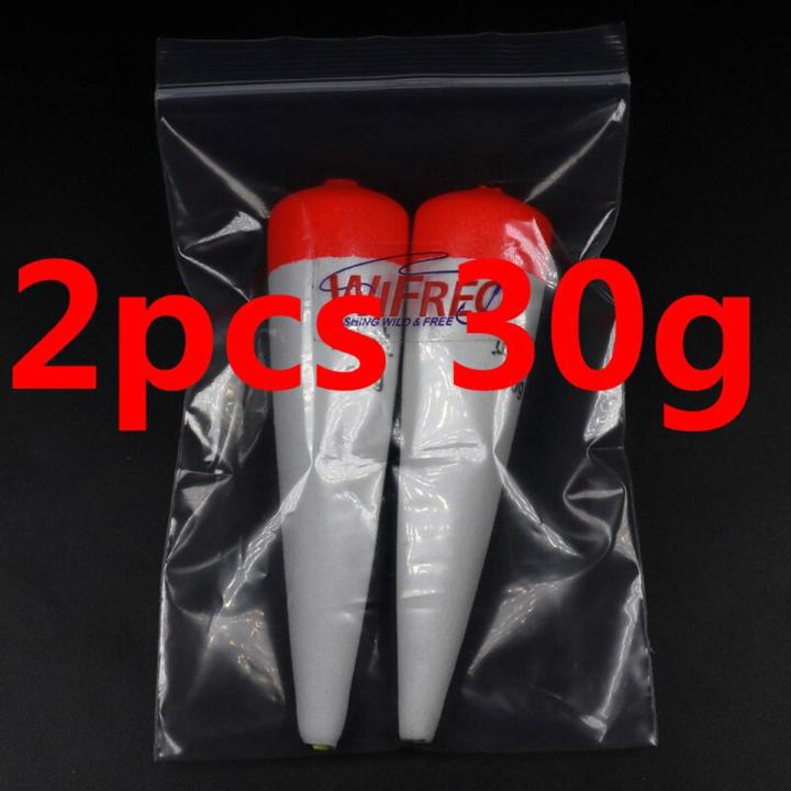 【VisioN Shop】Wifreo 2PCS 15g 20g 30g High Buoyancy EVA Bobber Float ...