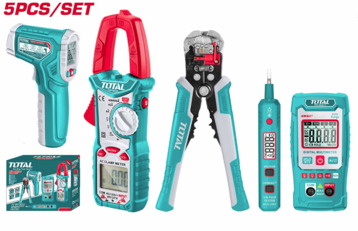 TOTAL Electrical Test Combo Kit (5pcs set)- TOS23026 | Daraz.com.bd