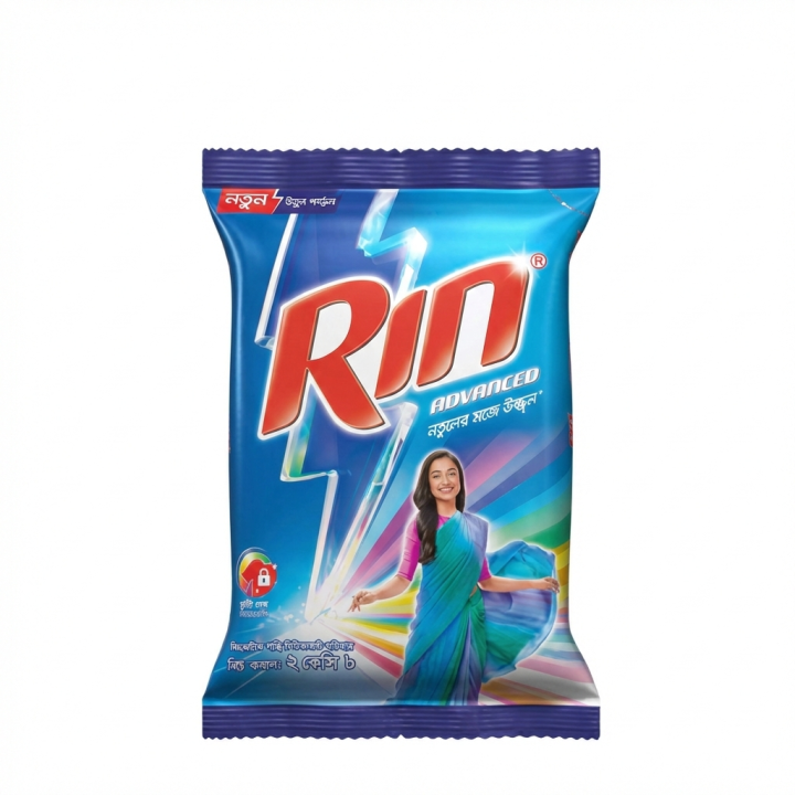 Rin Advanced Synthetic Laundry Detergent Powder 2kg | Daraz.com.bd