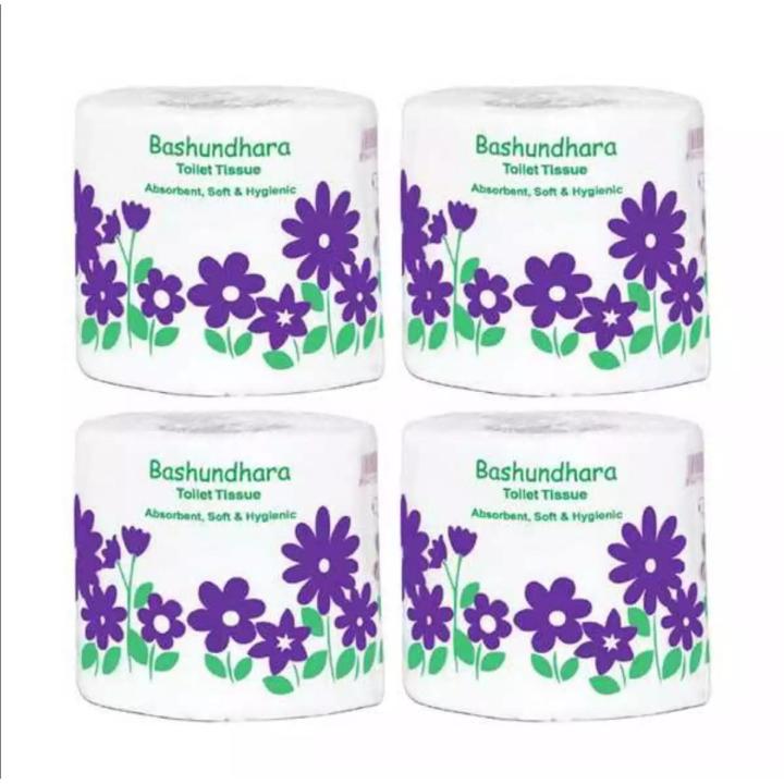 Bashundhara White Toilet Tissue Combo 11 Pieces | Daraz.com.bd