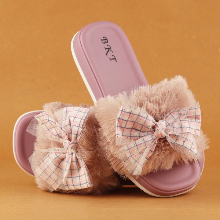 Flat Slipper for girls New collection Winter slipper for women Room ...