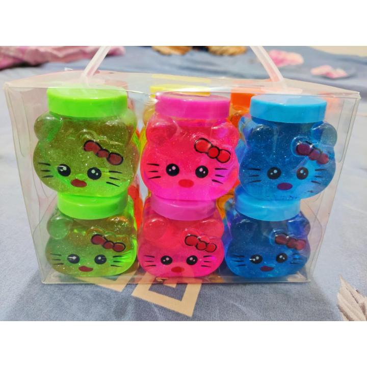 6pc- Baby Toys Slime Crystal Color Hand Gum Safia Fashion House | Daraz ...