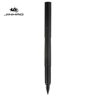 Jinhao 35 Full Steel Metal Fountain Pen 0.38mm Hign End Extra Fine Nib ...