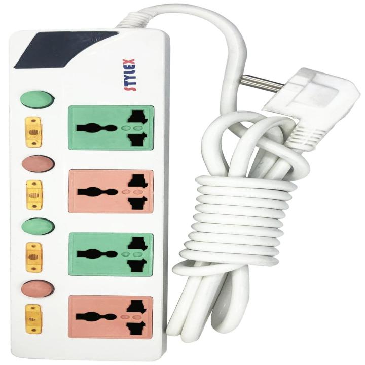 Stylex--Multi-plug Socket /Extension Socket-4 Point | Daraz.com.bd