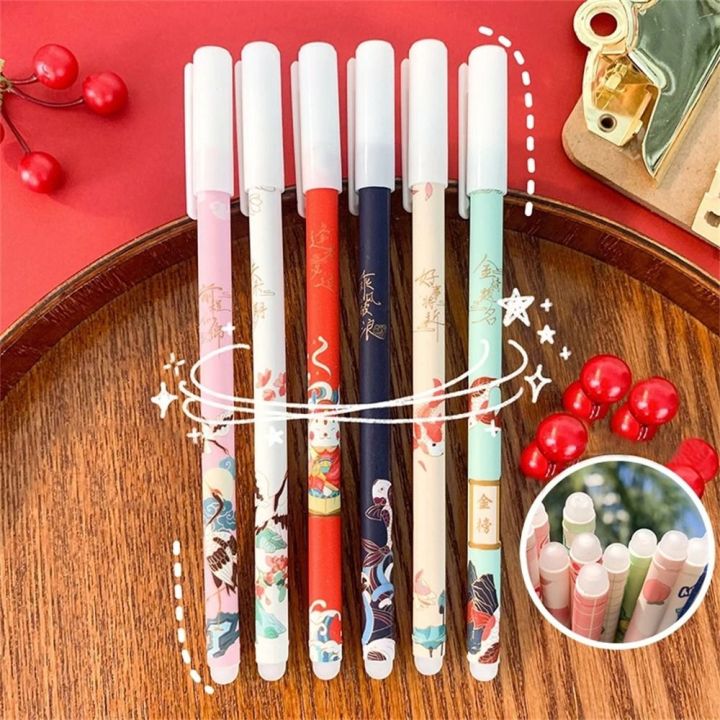 Office Accessories School Supplies Blue Press Pen Cartoons Washable ...