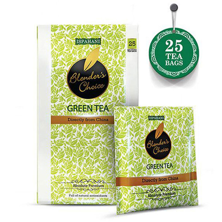 Ispahani Blenders choice Green Tea 35gm - 25pcs | Daraz.com.bd