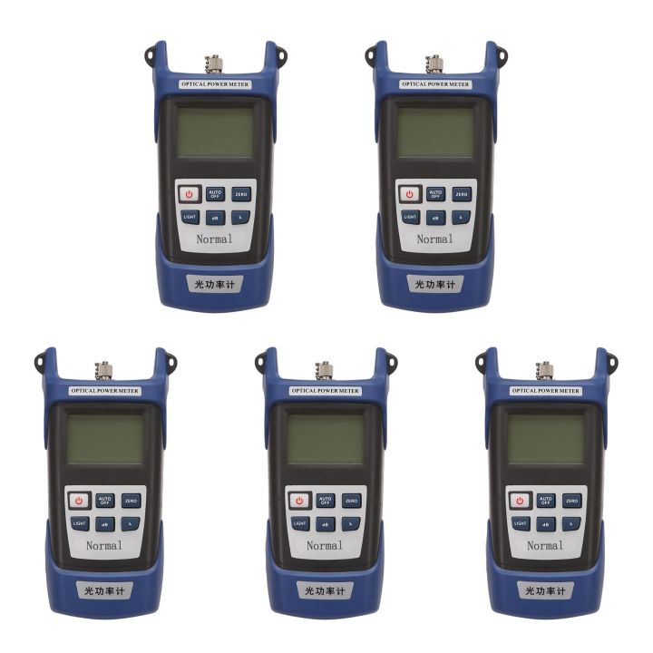5X Handheld Optical Power Meter High Precision Optical Fiber Tester ...