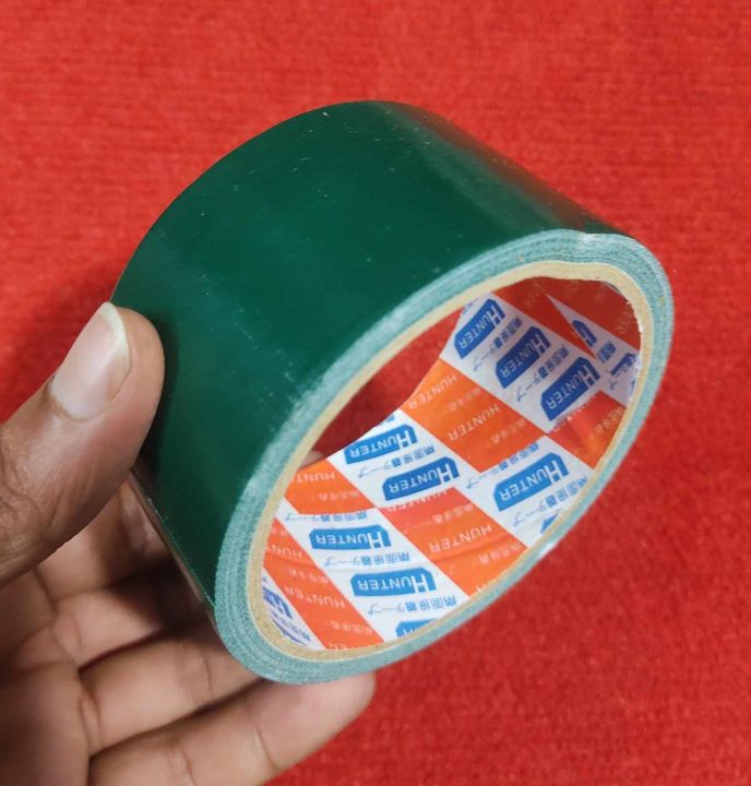 GREEN Polyethylene Cloth Tape 2 Inch Tape 50mm Tape 10M Long Industrial ...