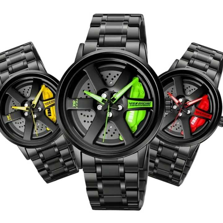 SKMEI 1787 Rotation Wheel Stainless Steel Watch for Men | Daraz.com.bd