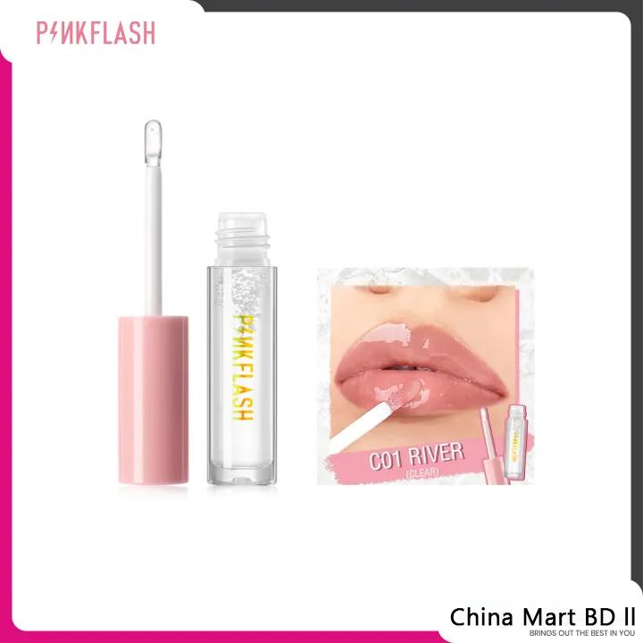 PINKFLASH Ever Moist Lip Gloss - C01 River | Daraz.com.bd