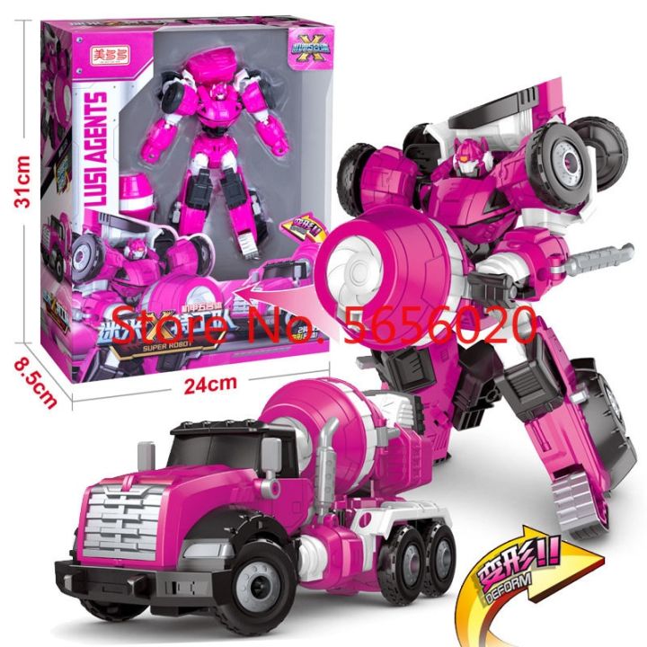 MiniForce Transformation Action Figure Toys Agent Toys X Volt Semey Air ...