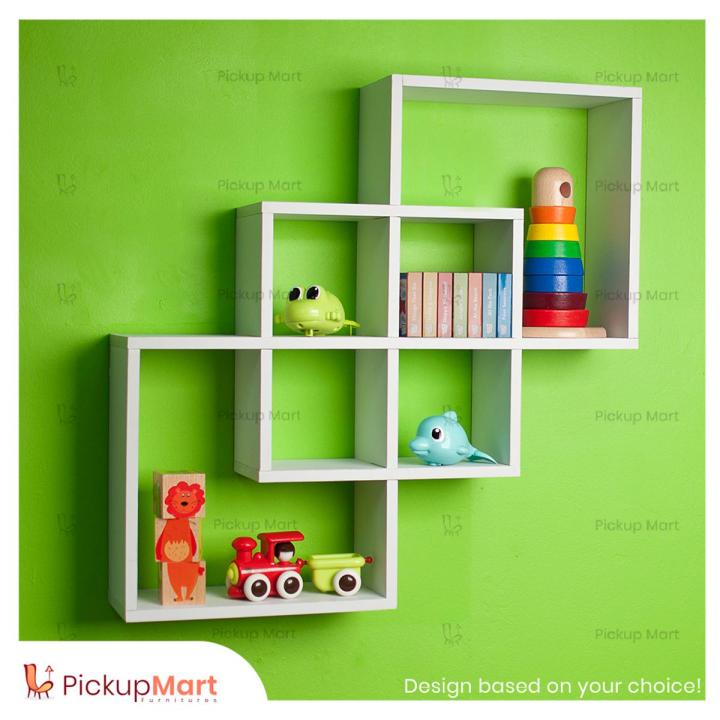 Laminated Board Book Shelf | Showpiece Rack | Living Room furniture ...