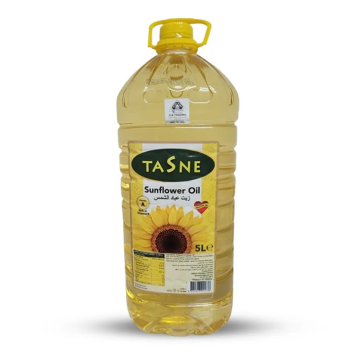 Tasne Sunflower Oil 5ltr | Daraz.com.bd