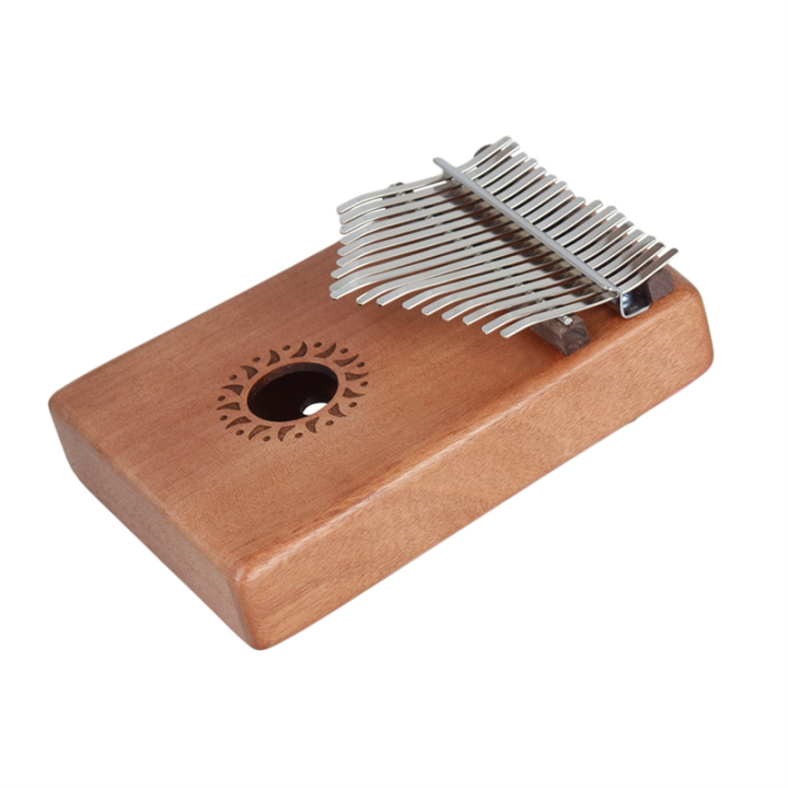 Mahogany 17-Tone Thumb Piano Kalimba Beginner Finger Replacement Spare ...