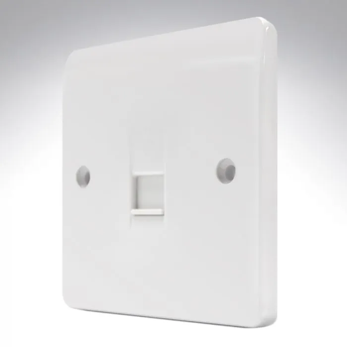 MK Made in UK LOGIC PLUS Internet RJ45 Cat 6 Switch Socket Network Plug ...