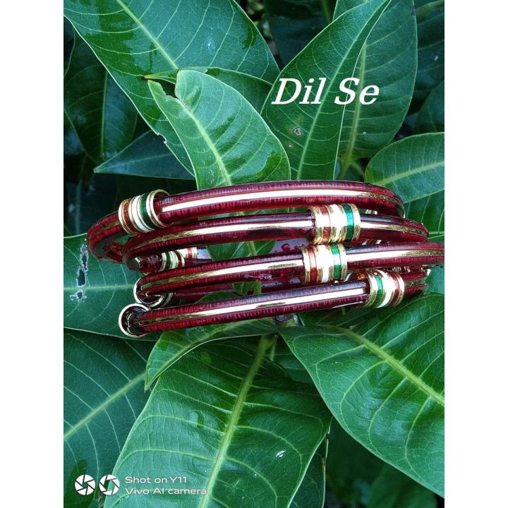 New Exclusive design churi-bala/ Pola/ pola/weedingchuri/ bala (2 pcs ...