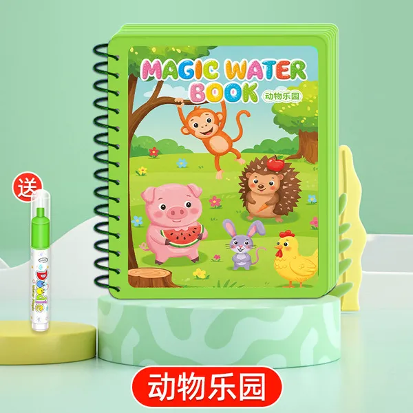 Magic Pen Water Drawing Books Coloring Book for Kids Doodle Painting ...