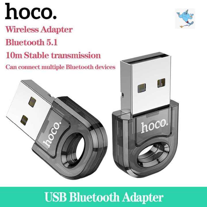 Hoco UA28 Transparent USB Bluetooth 5.1 Dongle Mini Portable Bluetooth ...