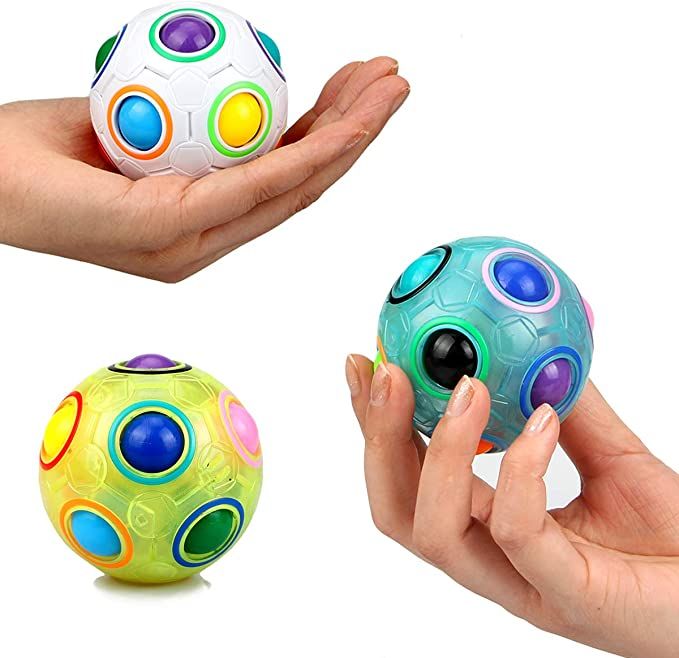 Puzzle Ball Cube Rainbow Magic Ball Puzzle Stress Fidget | Daraz.com.bd