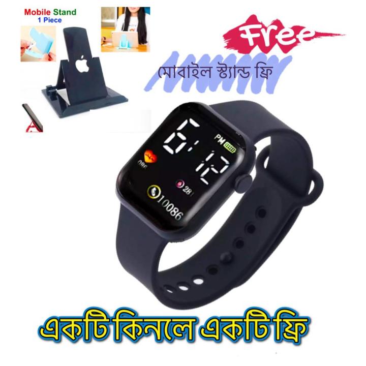 Digital Watch Waterproof 30M Fashion Women'S Watch For Men'S Sports ...