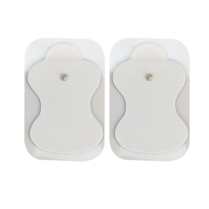 【Sleek】 10pcs 50*70mm TENS Electrode Pads Self Adhesive White Non ...